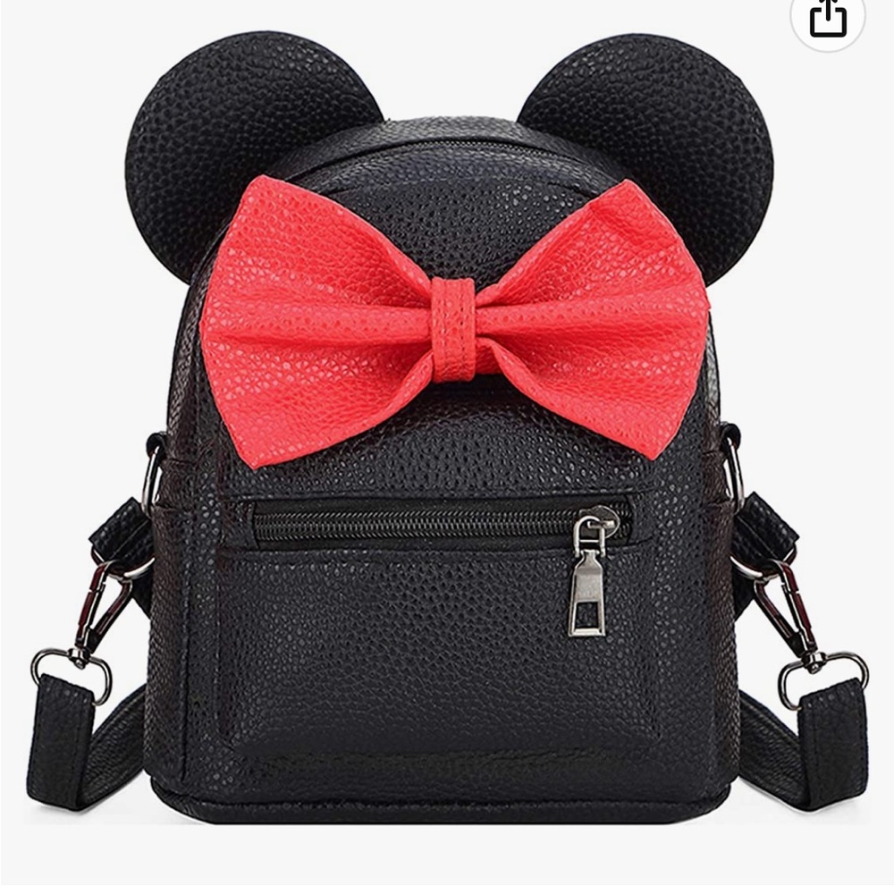 Minnie Mouse Backpack Crossbody Convertible Mini Bag - Gem